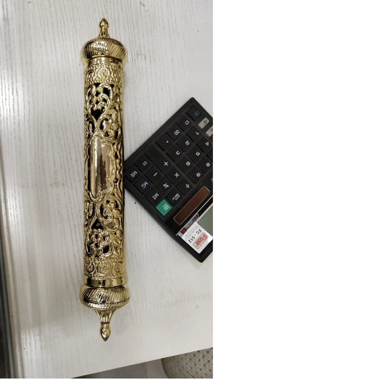 Custom Made Laser Engraved Scroll Tubes In Gold Suitable For Scroll ...