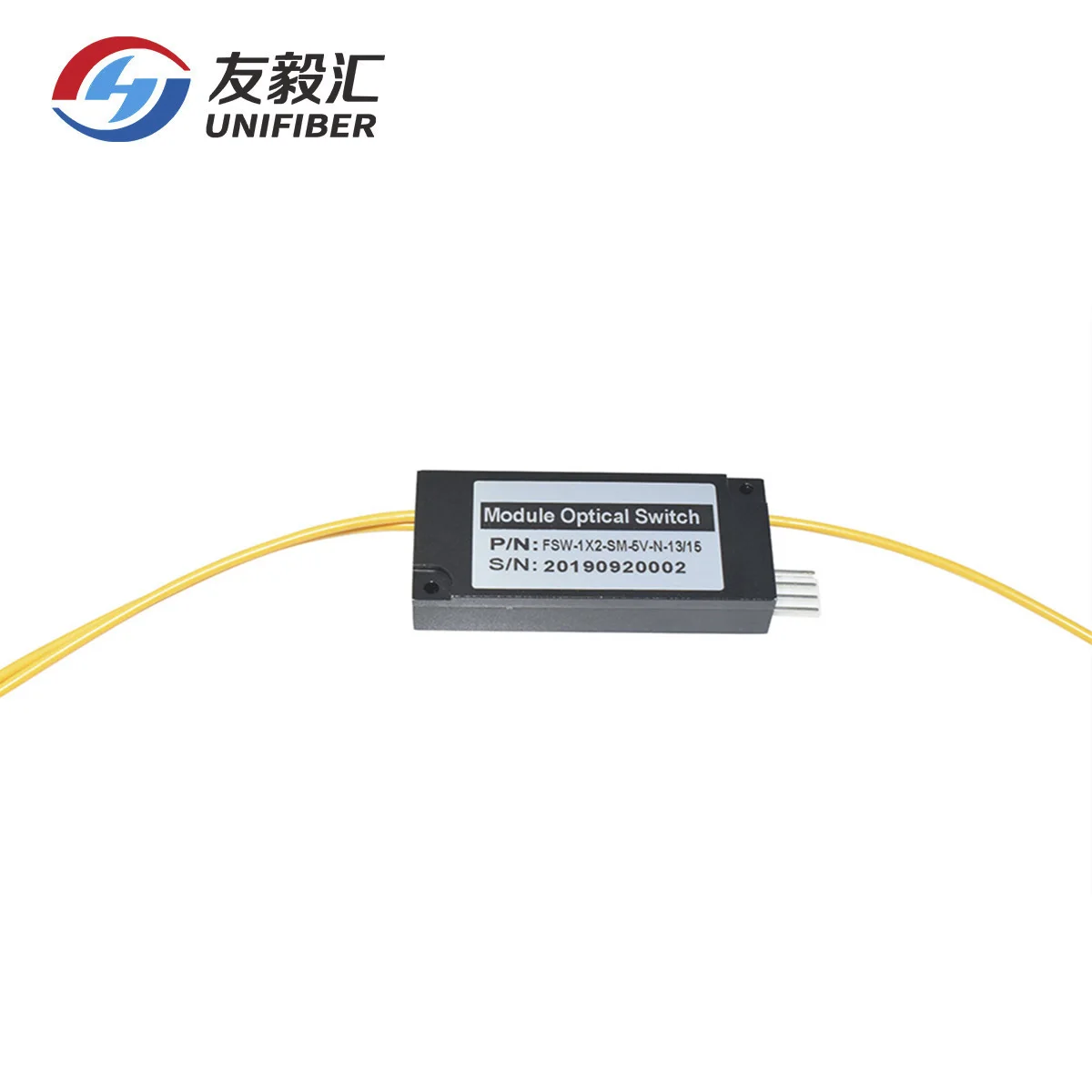 Single Mode 1x2 Mechanical Optical Fiber Switch,1x2 Optical Bypass ...