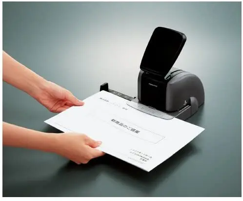 Japanese Stapleless Stapler Harinacs 2 Hole Type Kokuyo Staple-free ...
