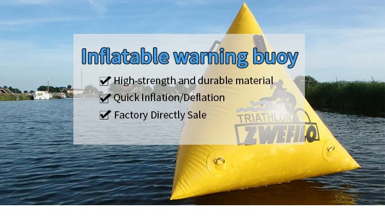 Customized PVC Water Floating Cylinder Buoy - Inflatable