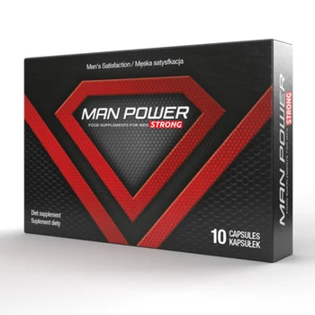 Manpower Strong 10 Capsules,Stronger Erection,Male Potency,100% Herbal ...