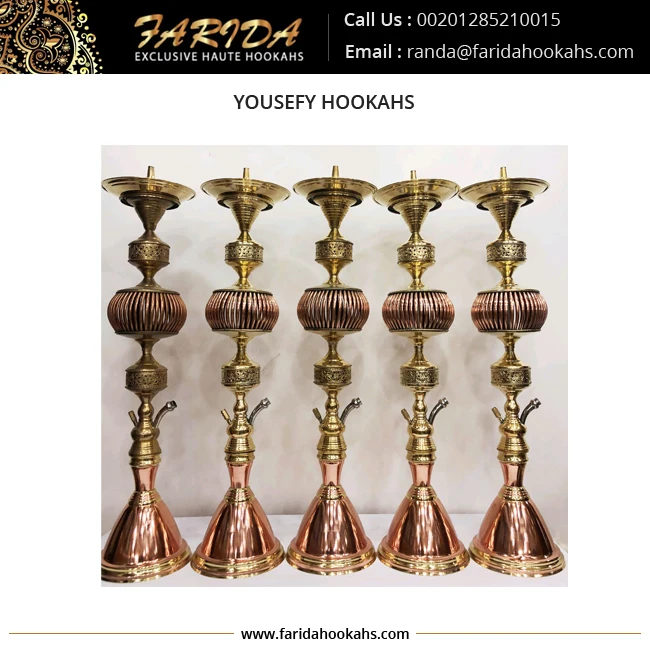 Hookahs Farida Limited Edition Copper Yusufy - Buy 2019 Hotsale Luxury ...