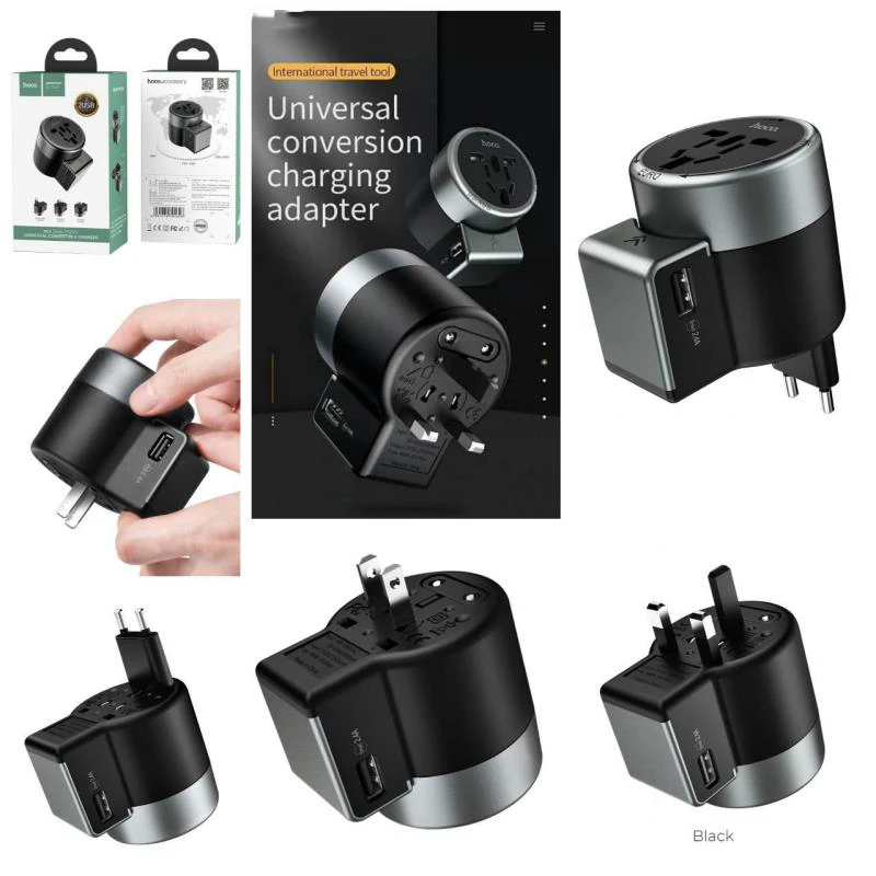 Ac4 Dual Port Rotating Charging Universal Converter - Buy Charger ...