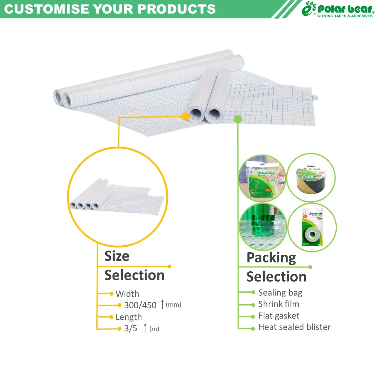 Waterproof Clear Plastic Self-adhesive A4 Protective Roll For Book ...