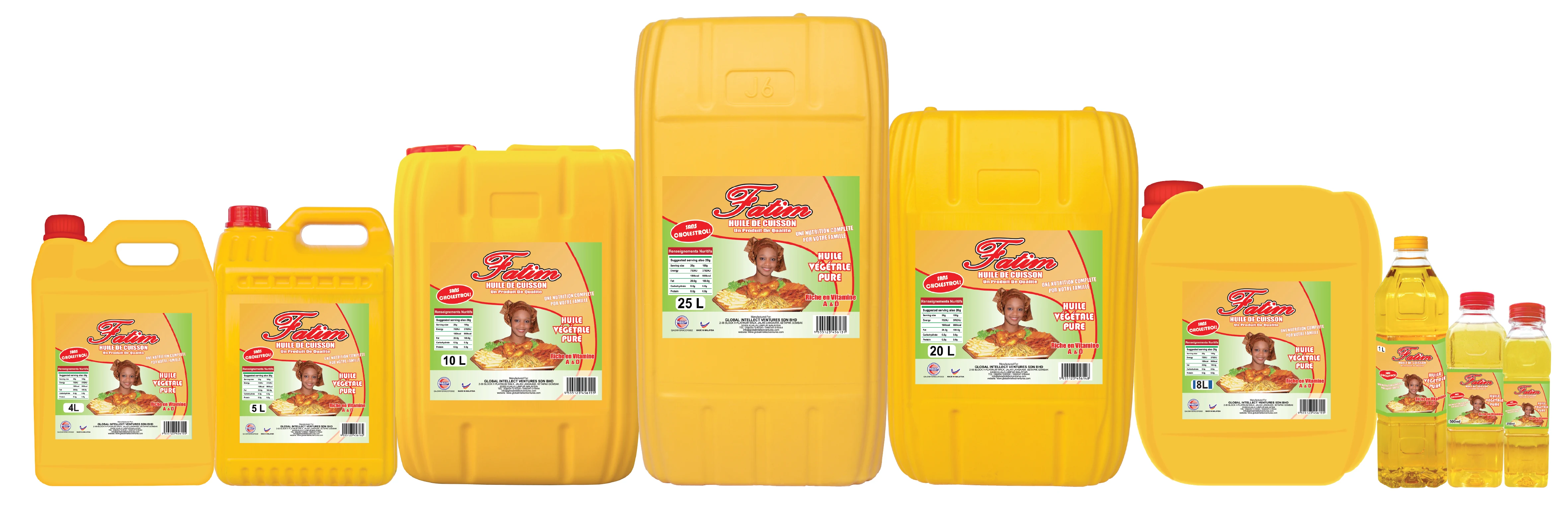 Fatim Vegetable Cooking Oil / Jerrycans/ Best Quality - Buy Vegetable ...