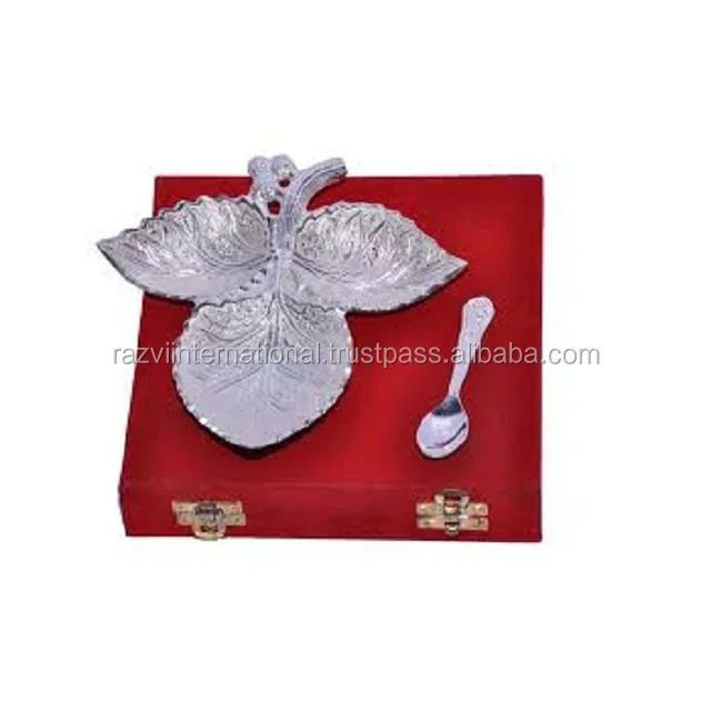 Large Indian Wedding Silver and Gold Plated Return Gift & Diwali Gift ...