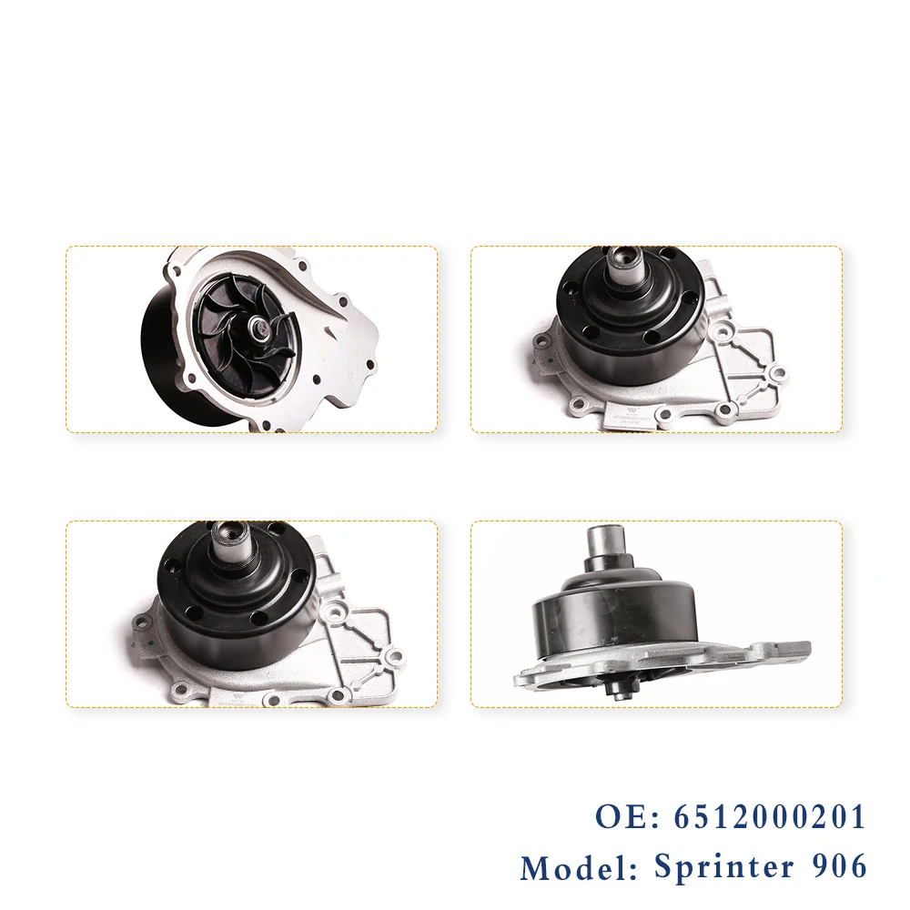 Water Pump 6512002301 6512000201 For Mercedes Sprinter 906 - Buy ...