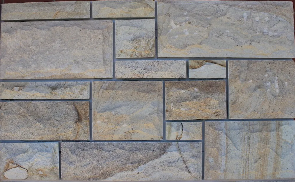 Yellow Sandstone Cladding - Palimanan Stone Wall Cladding - Golden ...