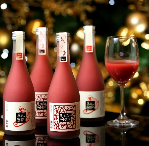 Korea Red Rice Wine(makgeolli),Sweet And Milky Rice Wine Oriental ...