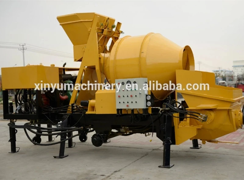 Jbt30 Portable Manhole Construction Machine With Pump Concrete Mixer ...