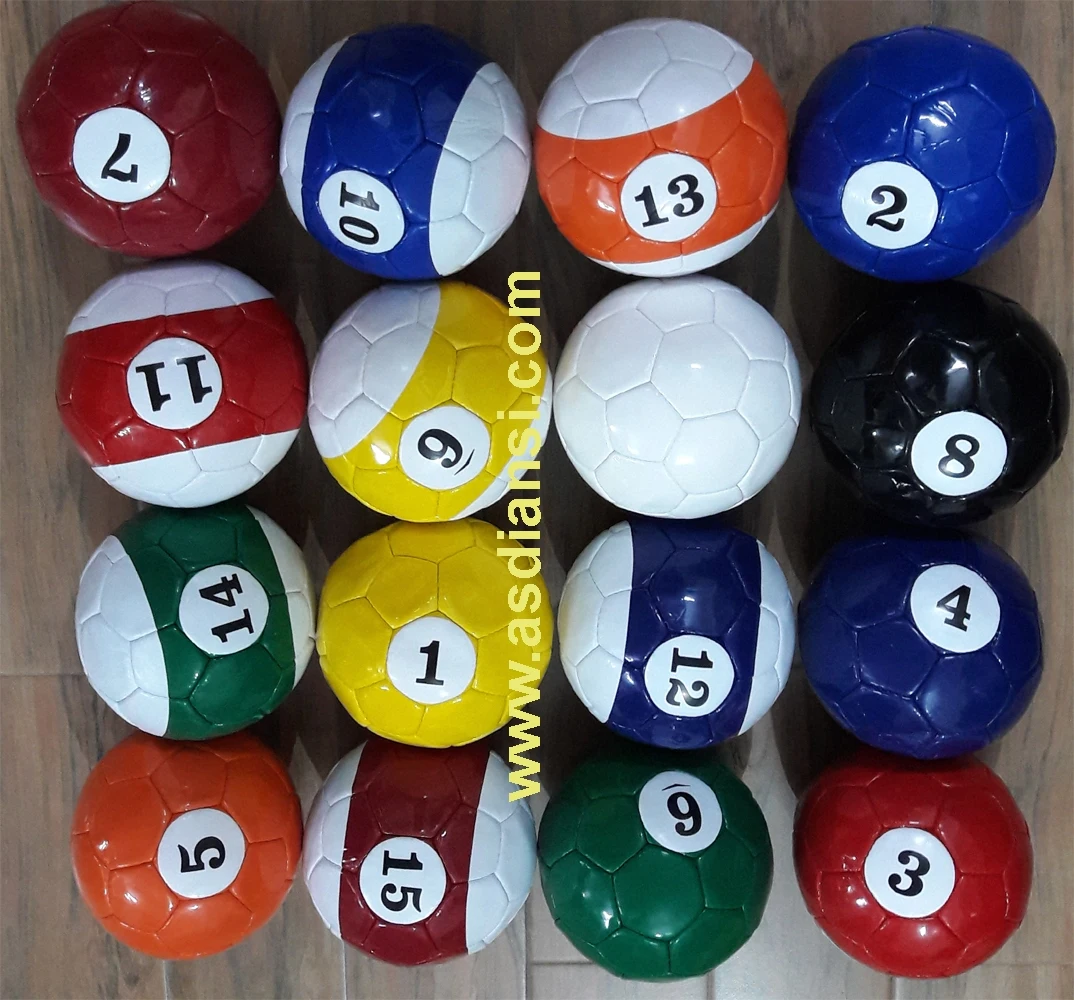 New Game 2024 Oem Billiard Soccer Balls Snookball Bag Bespoke Football ...