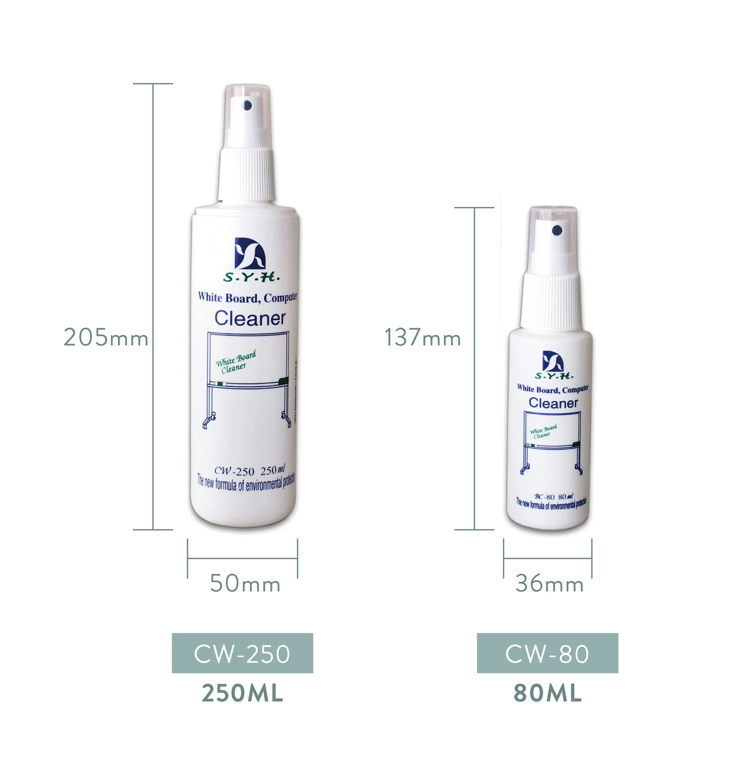 250ML Whiteboard Spray - Efficient Cleaning Solutions