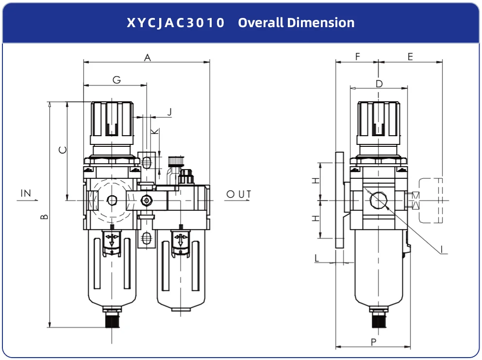 High Quality Pneumatic Frl Air Combination Pneumatic Air Source ...