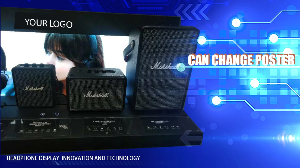 Headphone Tester Display Stand China Electronic Wholesale Metal Acrylic ...