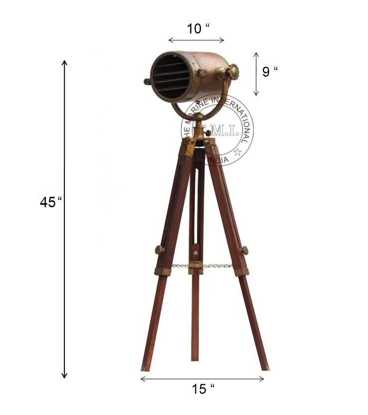 Copper Antique Spotlight Vintage Look Authentic Model Spotlight With ...