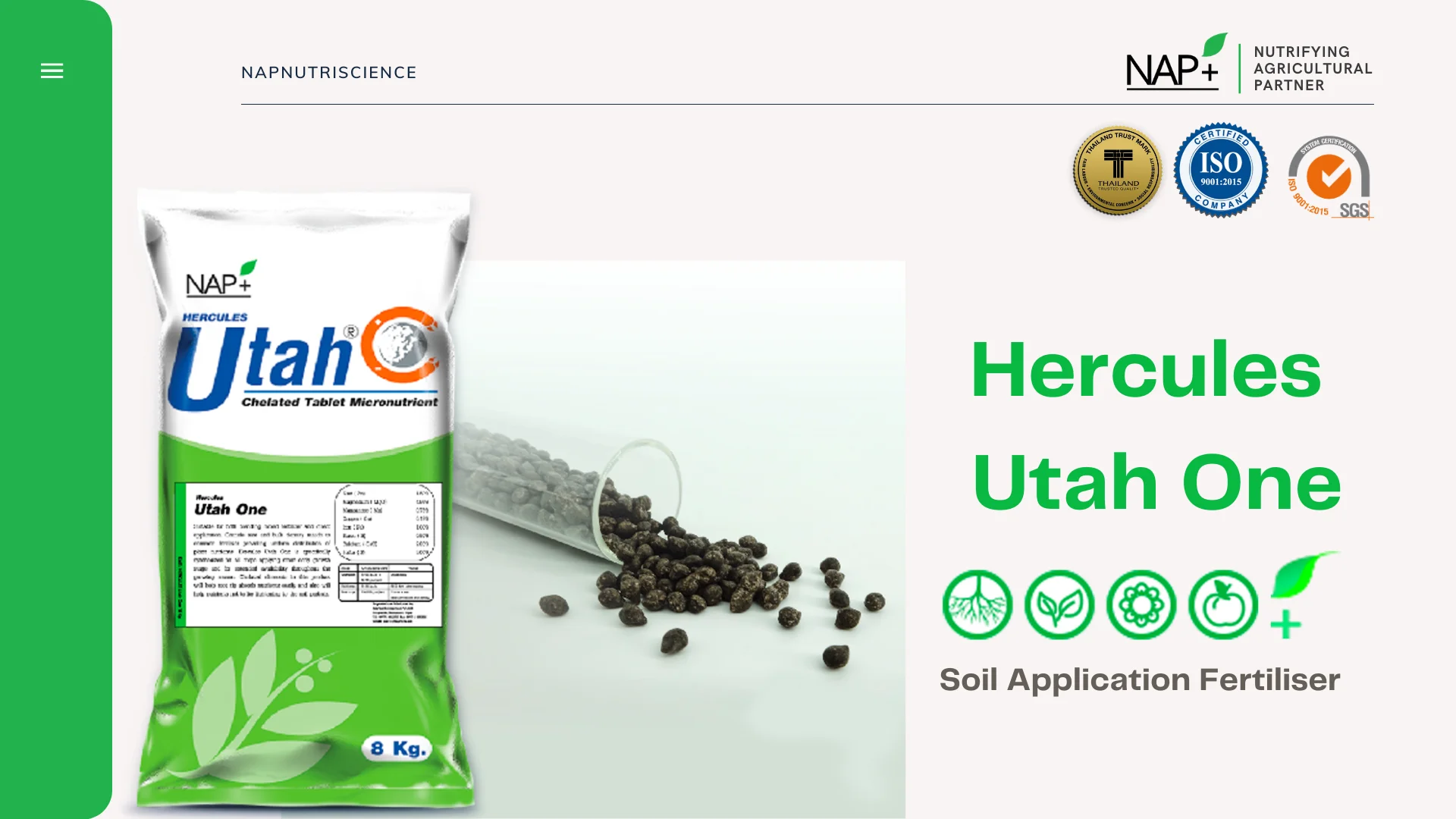 Chelated Tablet Micronutrient For Soil Application: Hercule Utah One ...
