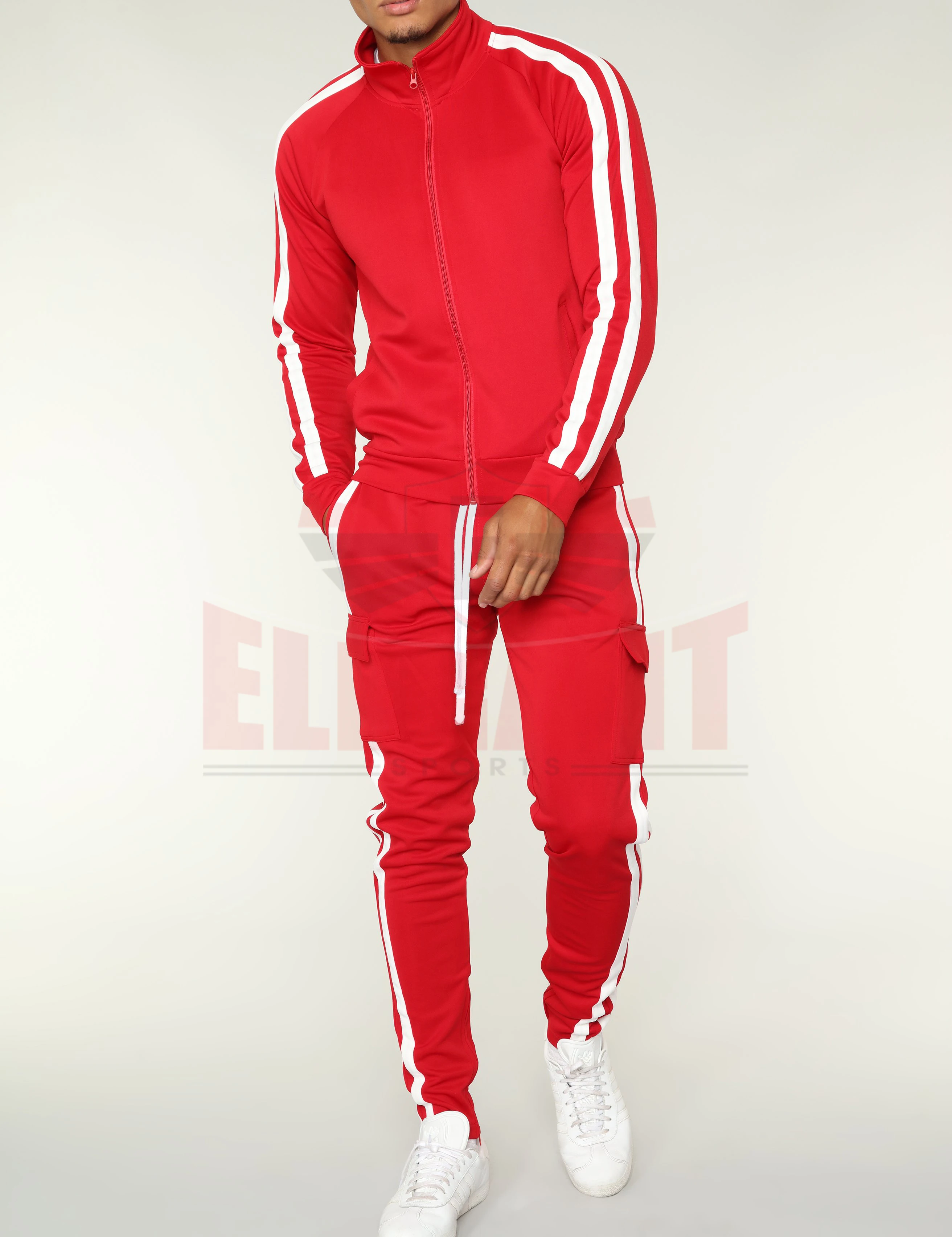 100% Polyester Tracksuits for Men Design Your Own Tracksuit Polyester ...