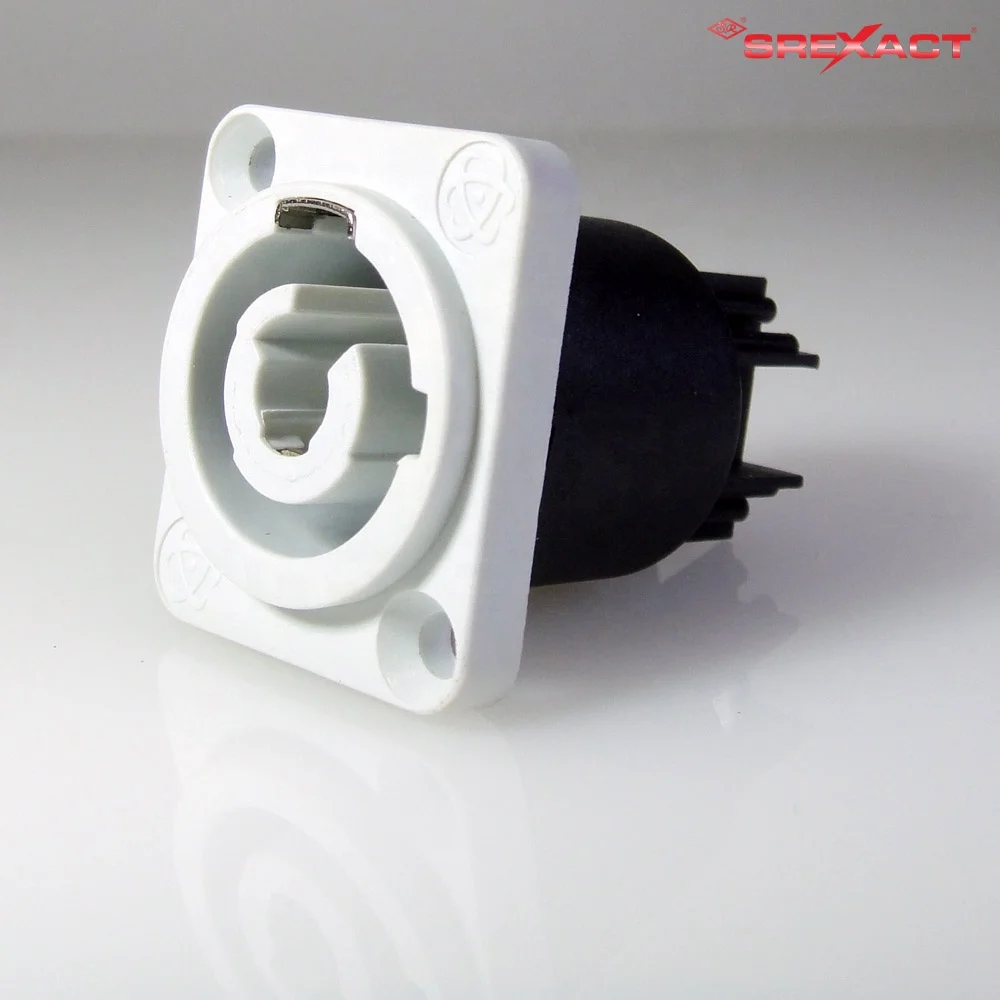 2+1pin Female Chassis Mount Output Power Connector - SVP592FB-GY