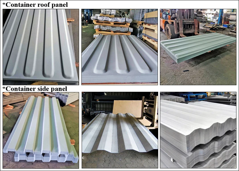 5 Corrugated Shipping Container Roofing Container Roof Panel Made In Vn ...