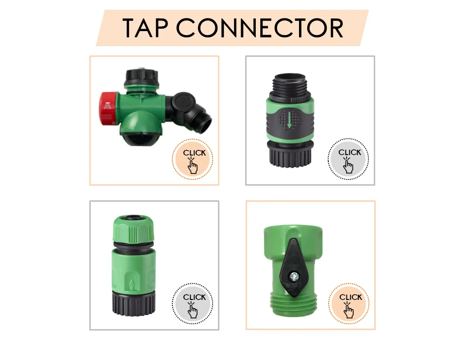 Garden Water Connector Stop Tool Hose Connection Easy-to-use Quick ...