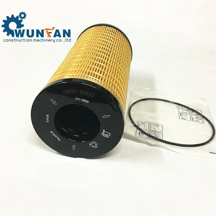 挖掘机发动机备件 10000-59652 CH10930 燃油滤清器| Alibaba.com