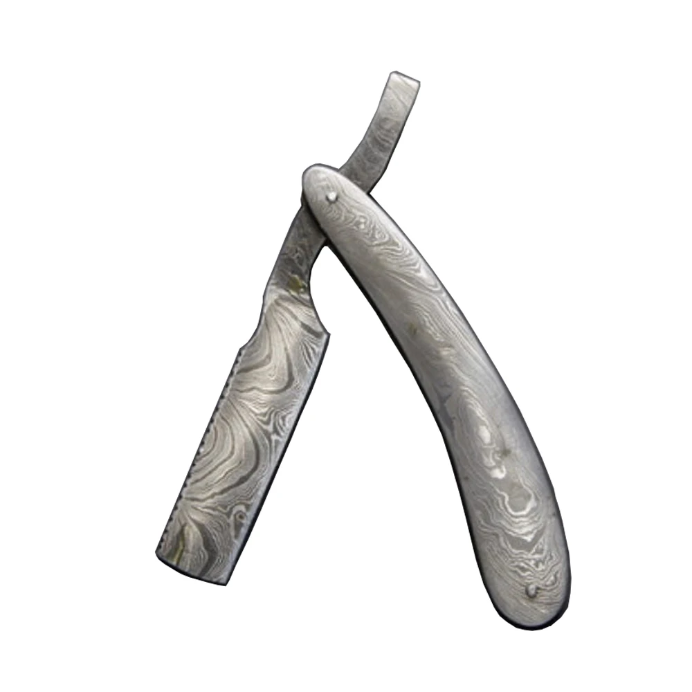 Custom Colors Manual Folding Single Blade Straight Edge Cut Throat ...