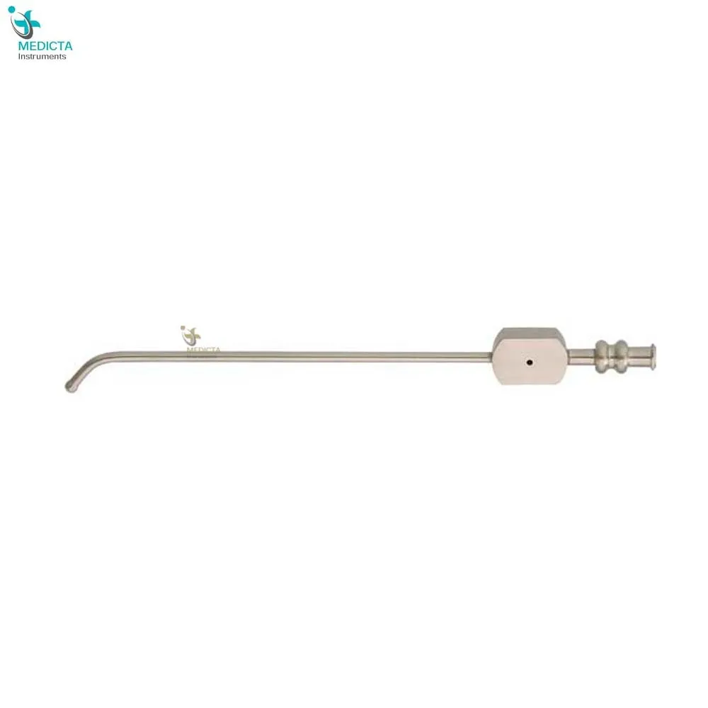 Ent Eicken Antro Cánula Luer Lock Larga Curva/acero Inoxidable - Buy ...