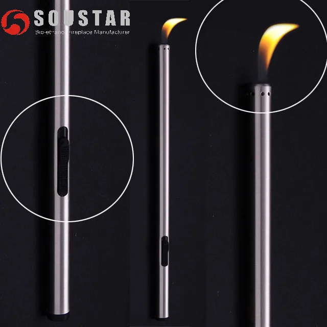Safety Super Long Lighter For Fireplace,Candle,Wood,Party,Kitchen - Buy ...