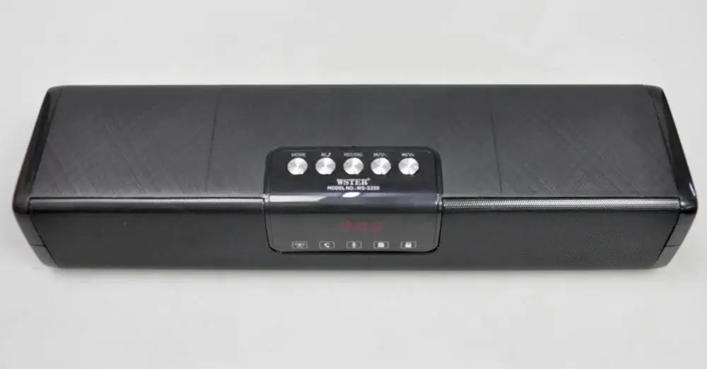 WSTER WS-5359 Portable Wireless Bluetooth Speaker Bass Digital » Gadget mou