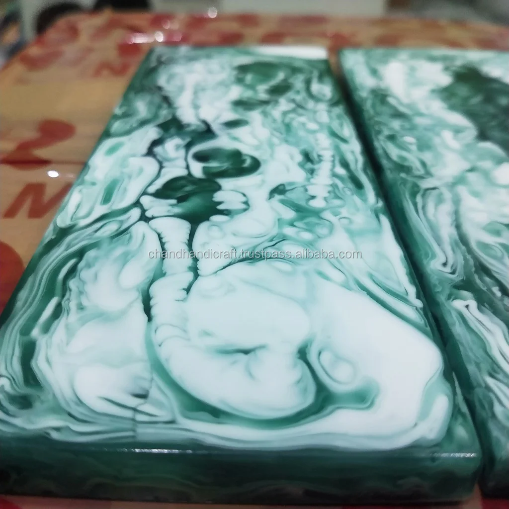 EPOXY RESIN (ACRYLIC) KNIFE HANDLE SCALES & BLOCKS 2019 Launch