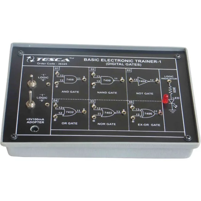 Basic Electronic Trainer - Set Of 6 Boards - Buy Electronic Lab Trainer,Industrial Electronics ...