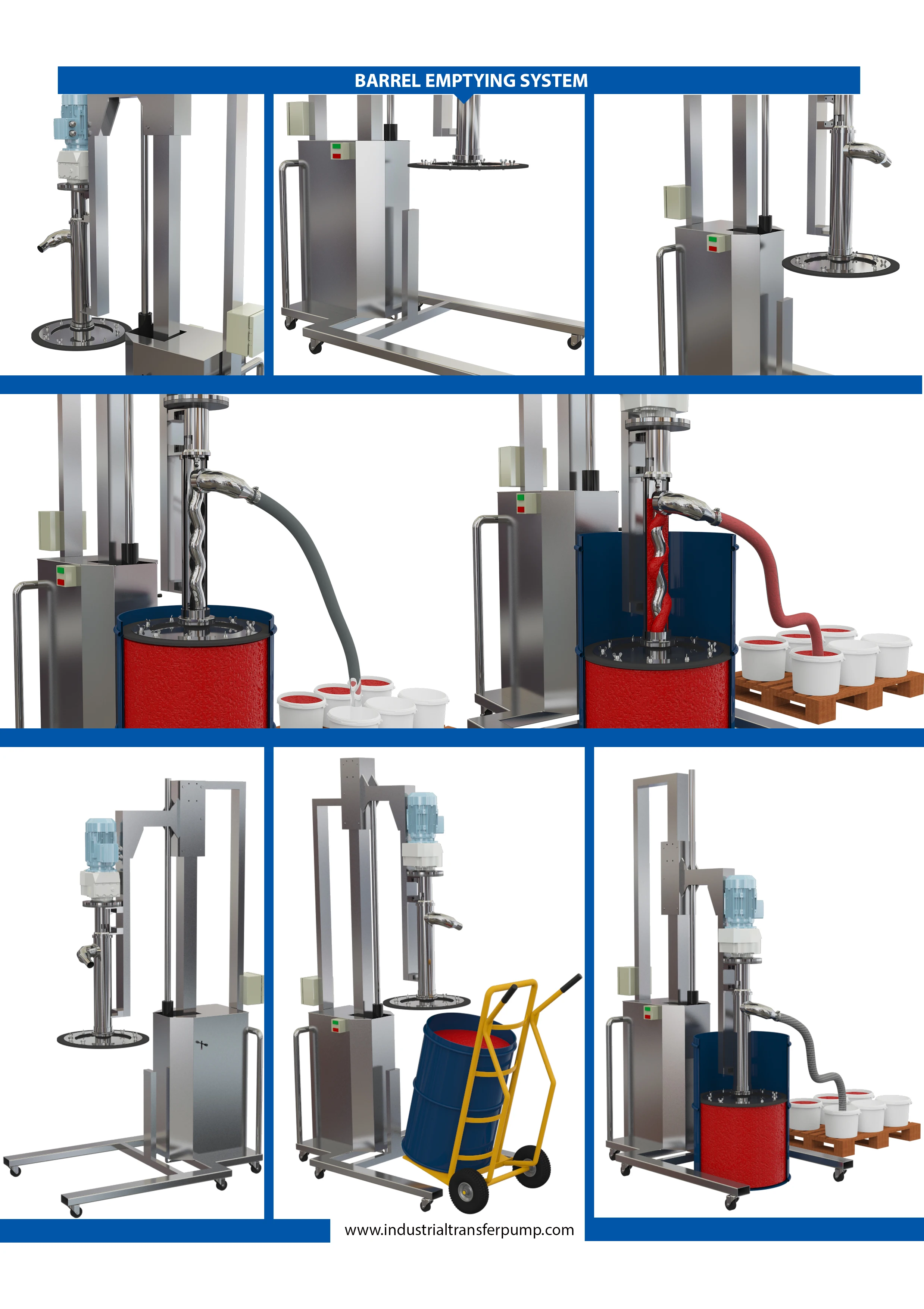 High Viscosity Drum Unloading Drum Unloader - Buy Drum Unloading,Drum ...