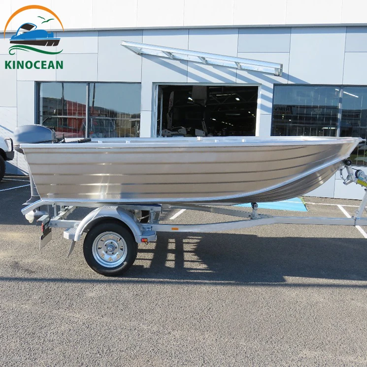 Kinocean 10ft Small Aluminum Center Console Fishing Boats