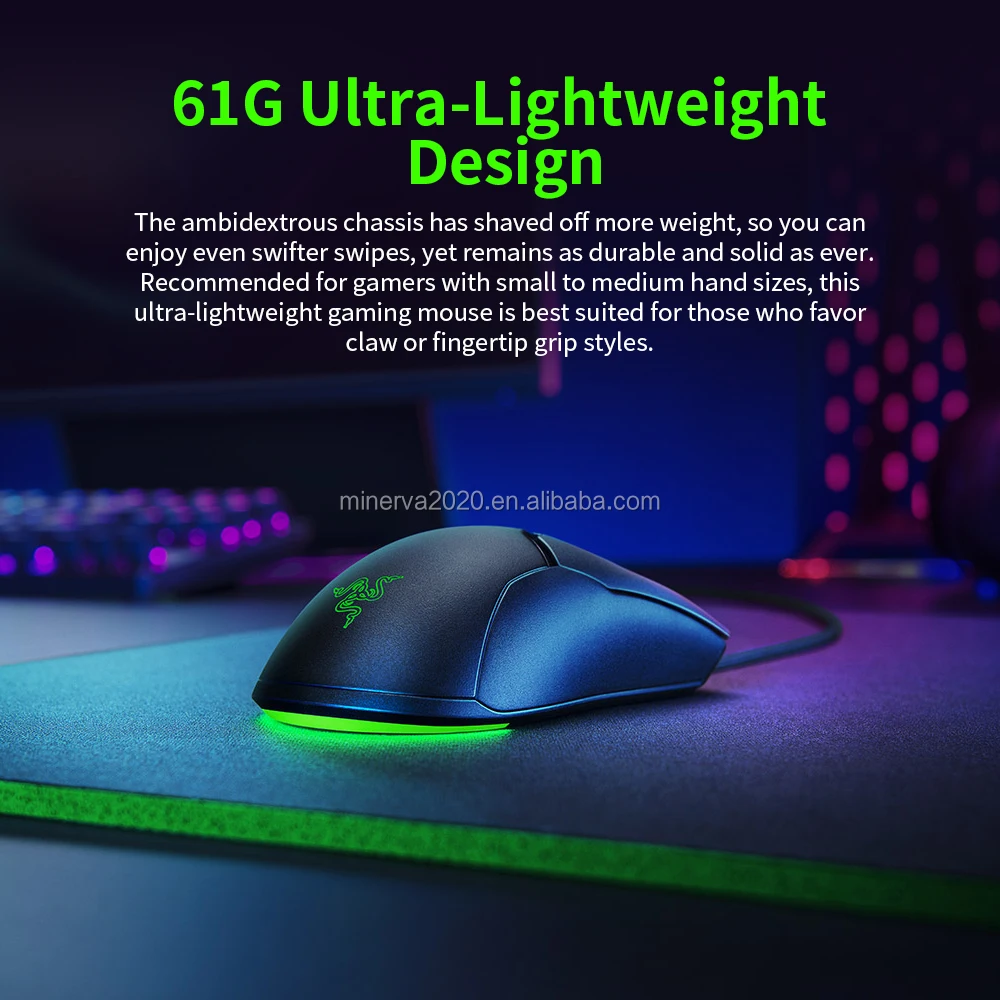 Razer-viper Mini Mouse Rgb Gaming Mouse 8500dpi 6buttons 61g ...