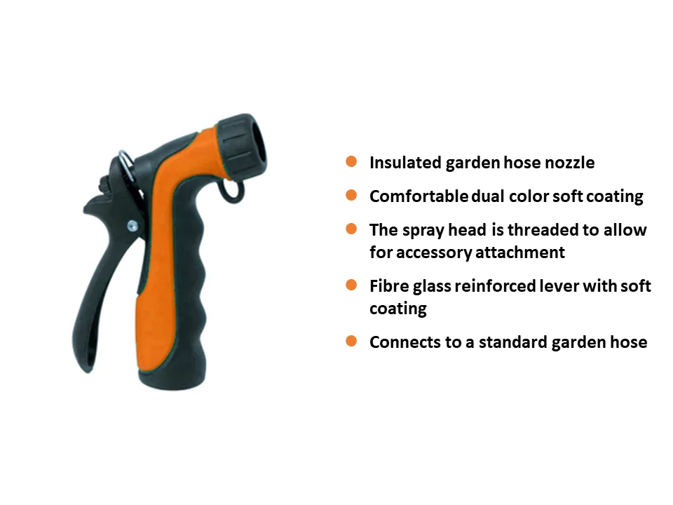 Pistol Water Gun Back Trigger Pipe Hose Nozzle - Garden Sprayer