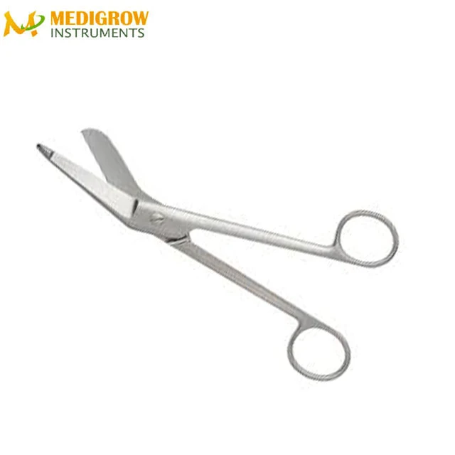 Surgical Dressing Bandage Scissors Curved / Stainless Steel - Buy ...