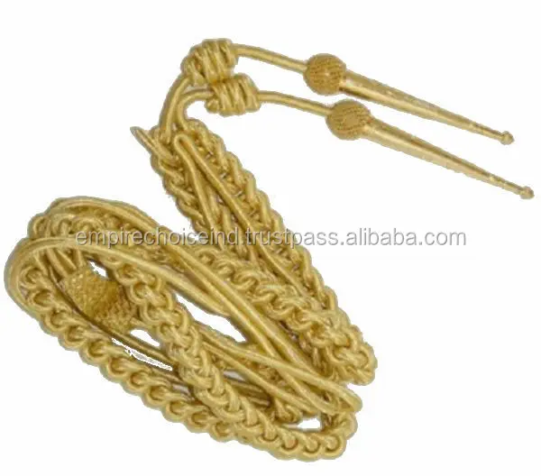 Military Uniform Shoulder Cord / White Aiguillette /shoulder Braided ...