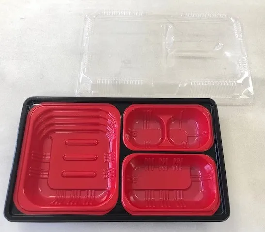 Japanese Bento Packaging Box Food Container Plastic Tray,storage Boxes ...