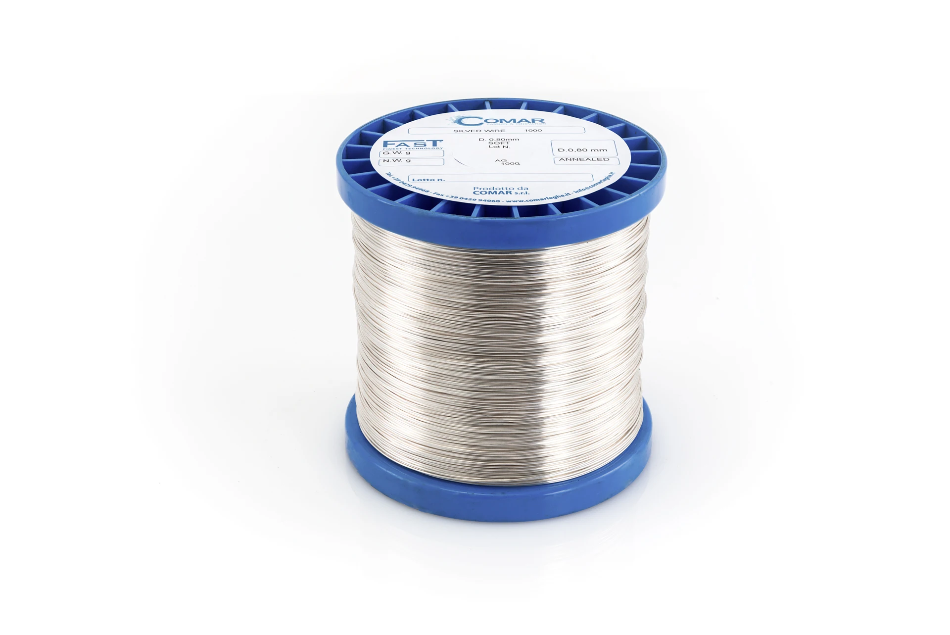 Electrical Wires 99.99% Pure Silver High Conductivity Iacs 109% Wire ...