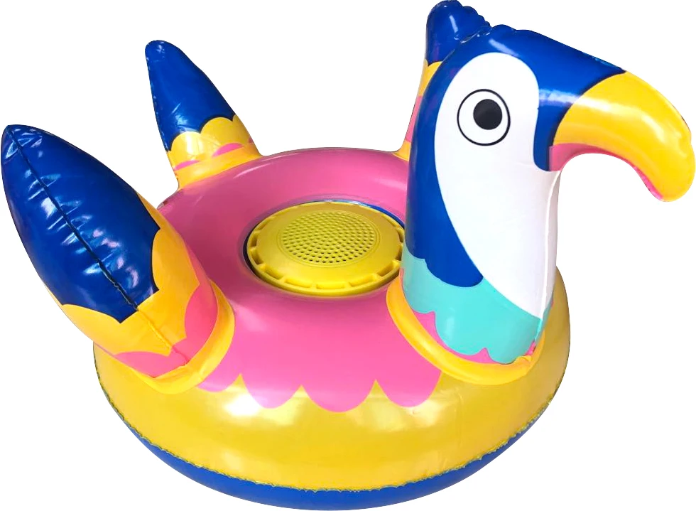 Colorful Light Inflatable Toy Floating Waterproof Bluetooth Speaker