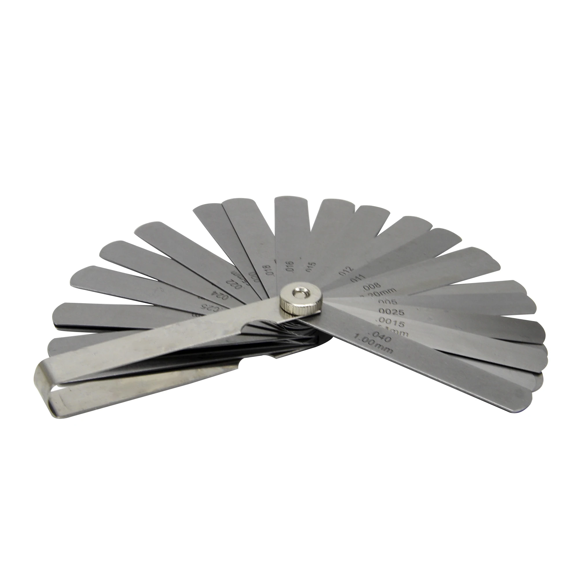 Gauge Set 32 Blades Stainless Steel Dual Marked Metric Feeler Gauges ...