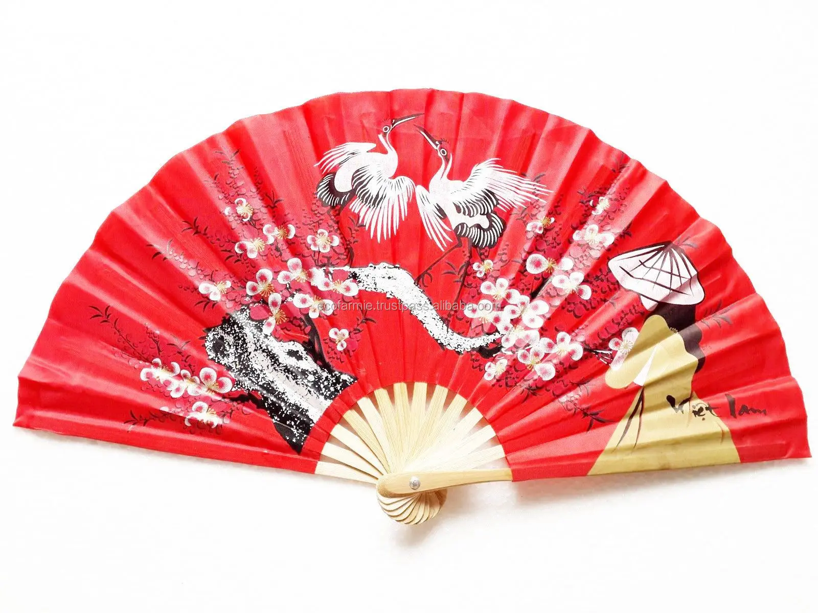 Personalized Hand Fans - Diversified Colors & Custom Sizes