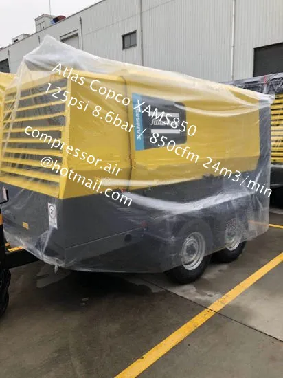 Atlas Copco Portable Air Compressors - Reliable & Efficient