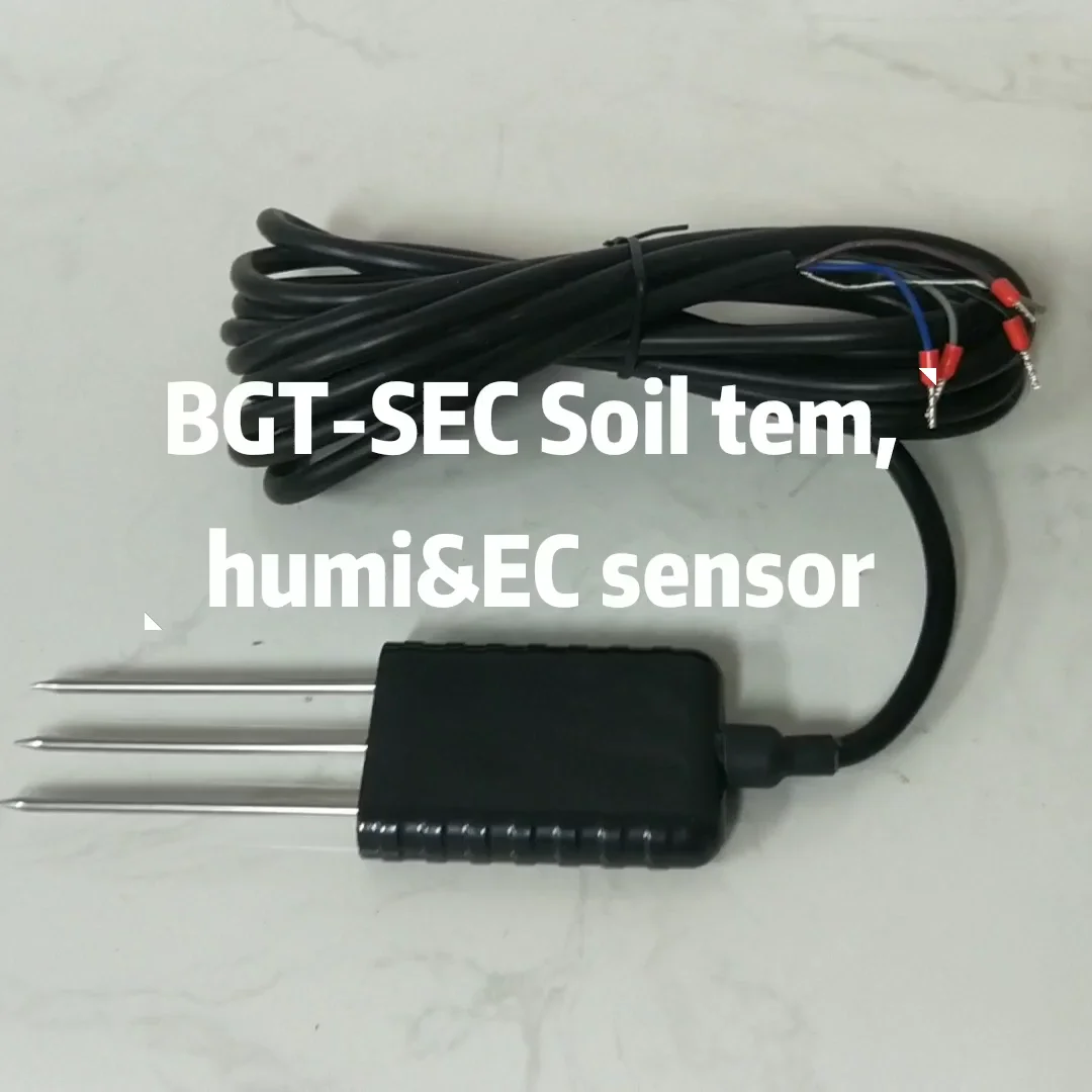 UART RS485 MODBUS-RTU SDI12 2-5V Soil Moisture Temp EC Sensor ...