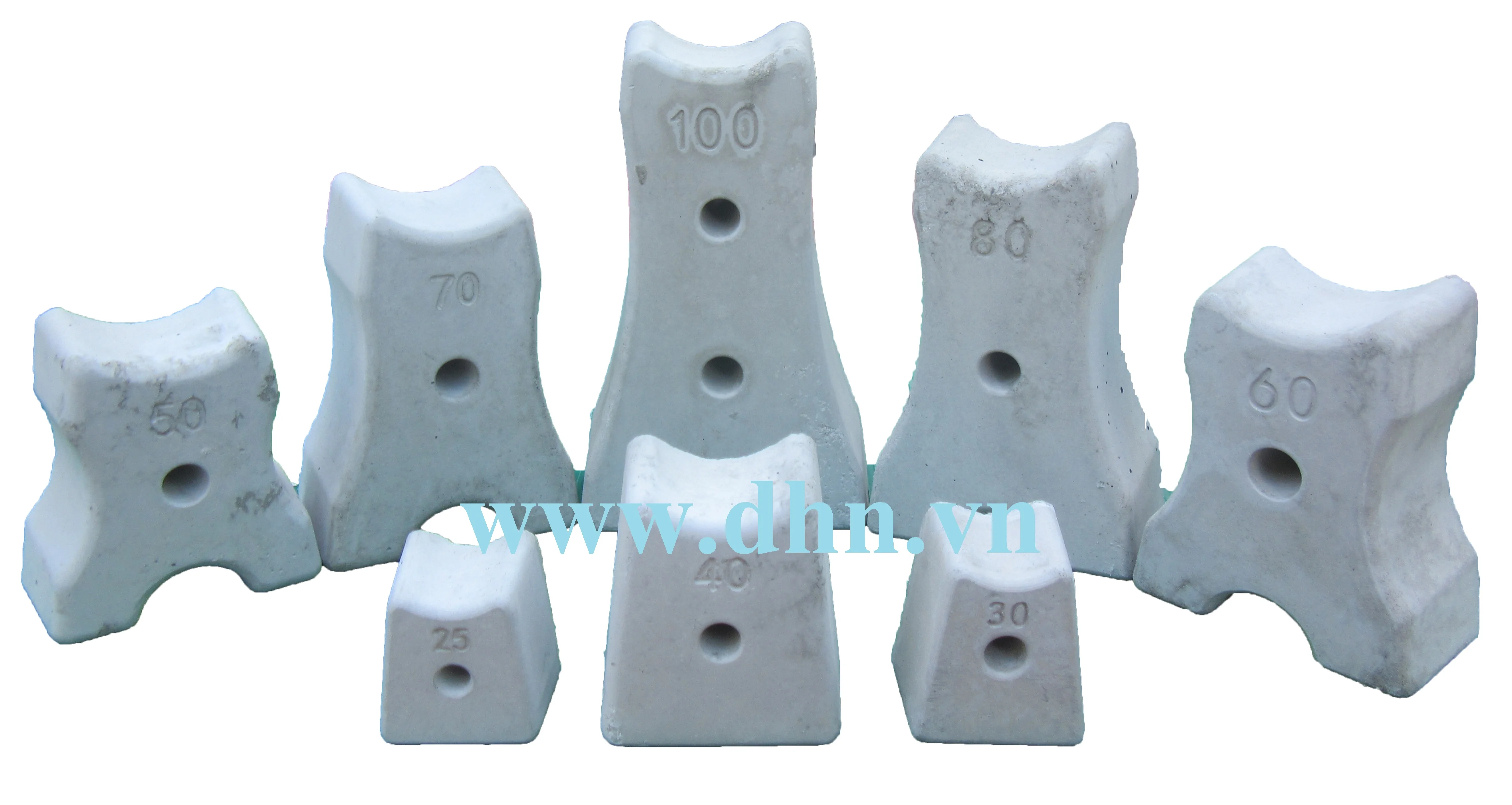 High Quality Fiber Concrete Spacer With Steel Tie Wire To Secure The ...