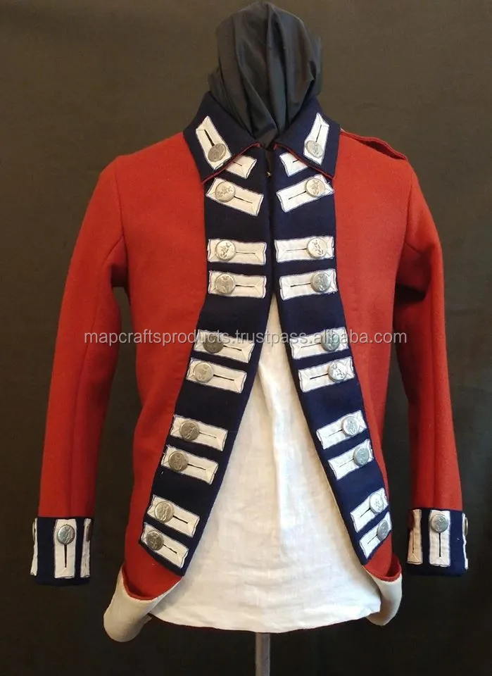 Napoleonic War British Infantry Red Wool Regimental Coat - Buy 41st ...